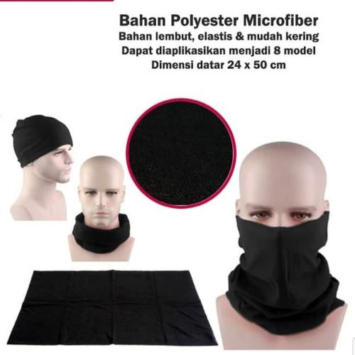 Jual masker kupluk panjang full face masker motor full leher bandana ...