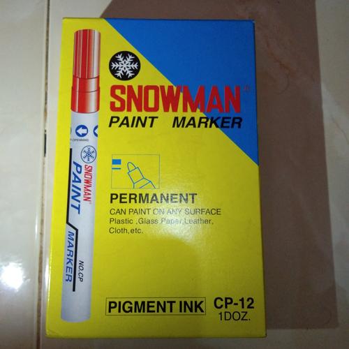 Jual SNOWMAN PAINT MARKER KUNING.1 pcs - Kuning - Jakarta Utara - Surya ...