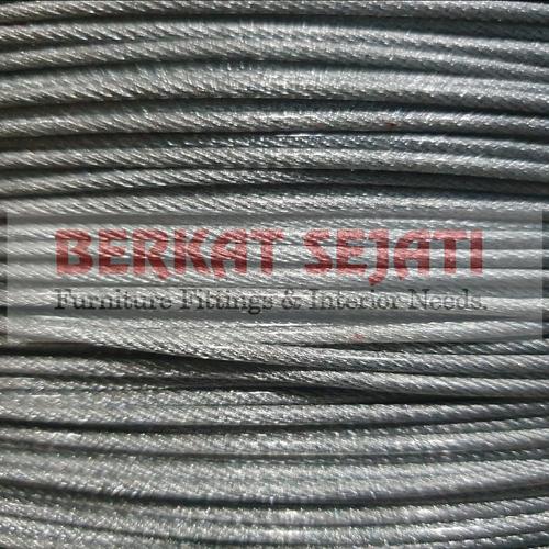 Jual Tali Kawat Baja / Kabel Seling / Sling 2mm Lapis PVC / Steel Wire Rope - Kab. Tangerang ...