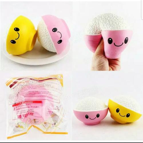 Jual Squishy Rice Bowl Squishy Makanan Slow Rising - Jakarta Utara ...