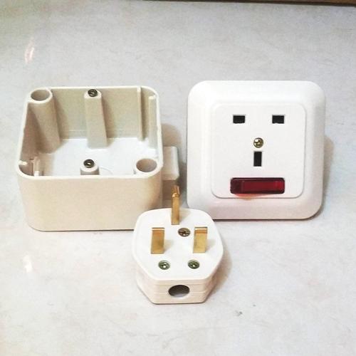 Jual Set steker AC Broco colokan kaki 3 plus stop kontak inbow dan ...