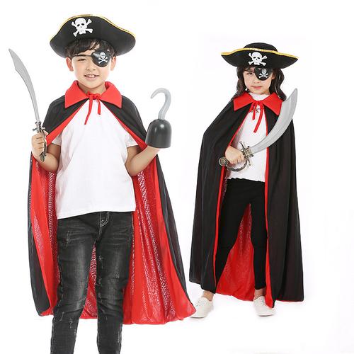 Jual Kids reversible Pirate cloak kostum halloween anak jubah bajak ...