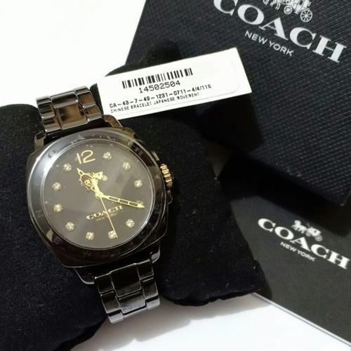Jual Jam Coach Boyfriend black 14502504 - Kab. Sleman - azzahra2 shop ...