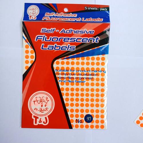 Jual Label Sticker BULAT Tom & Jerry No.97 (8mm)- WARNA MERAH ...