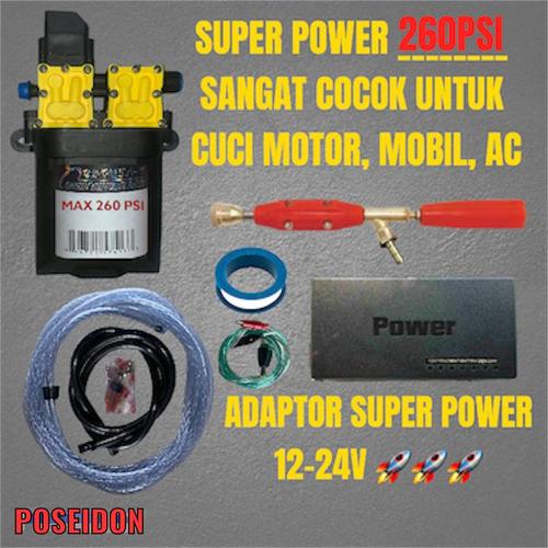 Jual ALAT CUCI AC CUCI MOBIL CUCI MOTOR SUPER POWER DOUBLE PUMP ...