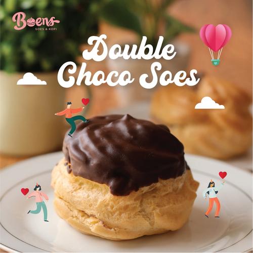 Jual Soes Jumbo / Besar Varian Rasa - Boens Soes - Double Choco ...