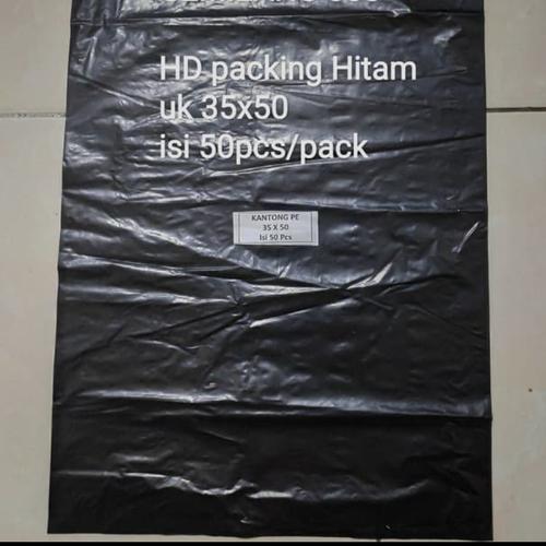 Jual HD packing hitam tebel uk 35 x 50 , plastik packing , plastik ...