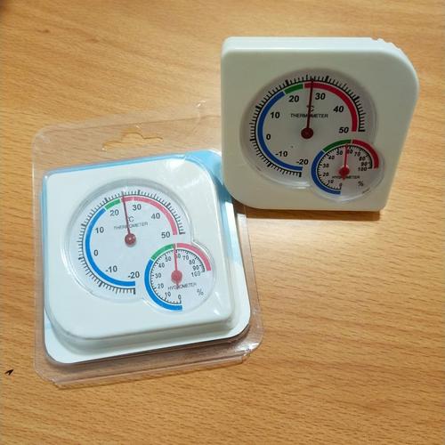Jual Hygrometer analog /termometer suhu ruangan / thermometer ruangan ...