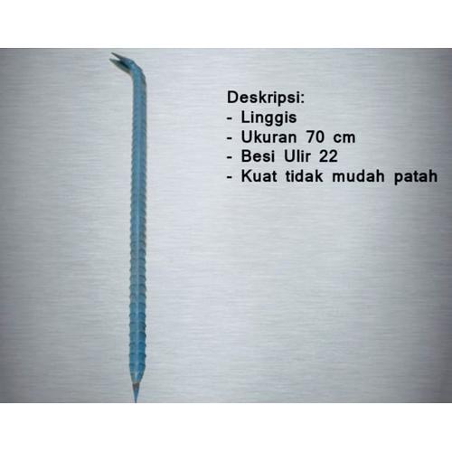 Jual LINGGIS BESAR 70 CM ALAT CONGKEL BESI 22mm - Kab. Tangerang - TB ...