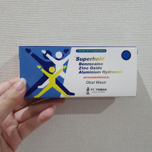 Jual Superhoid Obat Wasir 1 blister isi 6 suppositoria - Kota Bandung ...
