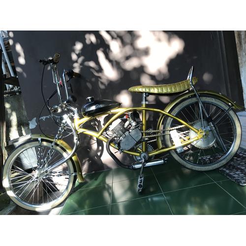 Jual sepeda lowrider with motorized 80cc( gasbike ) - Kota Semarang ...