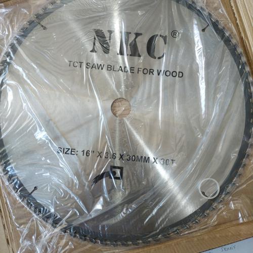 Jual NKC Circular saw blade 16" 80T mata gergaji kayu 16 inch gigi 80 ...