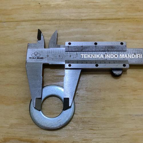 Jual (10 PCS) TAF Ring Plat M18 Besi Putih - Flat Washer - Jakarta ...