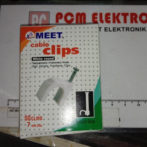 Jual paku klaim 7mm meet Cable clips untuk kabel LAN etc - Kota Depok ...