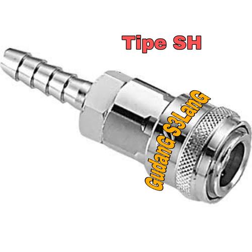 Jual Quick Coupler tipe SH 20 Sambungan Selang Kompresor Angin ...
