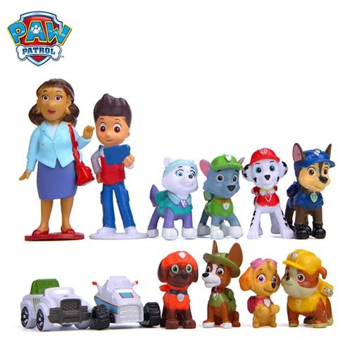 Jual Edisi Ibu Guru - Figure Set Paw patrol Lengkap / Topper Paw Patrol ...