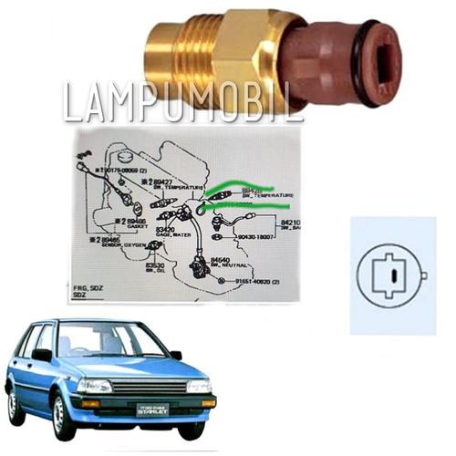 Jual Thermo Switch Temperatur Fan Radiator Toyota Starlet Kotak - Kota ...