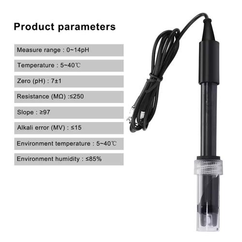 Jual E-201 PH Electrode Sensor BNC Connector Probe Pool Water Factory ...