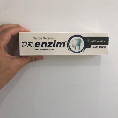Jual Pasta gigi odol DR enzim with enzyme no detergent ukuran 124 gram ...