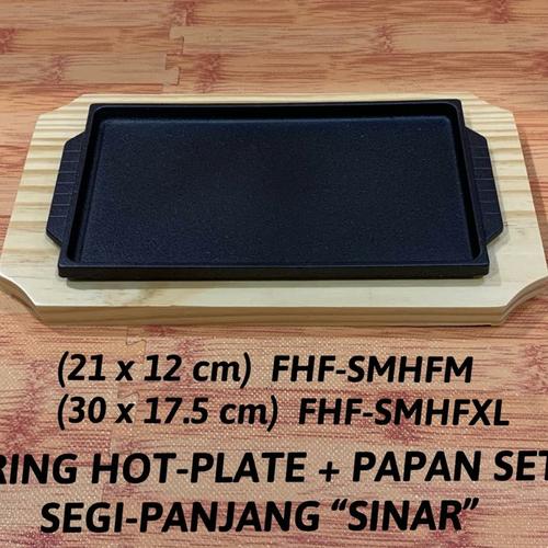Jual PIRING HOT PLATE + PAPAN SEGI PANJANG "SINAR" - Kota Batam - My ...