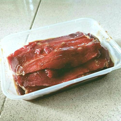 Jual Marinated Sliced Beef / Daging Iris Bumbu (TENDERLOIN) - Black ...
