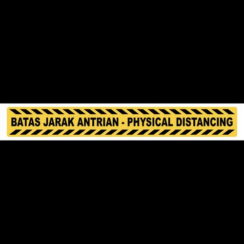 Jual Sticker jarak antrian uk 6,5cm x 50cm - Jakarta Barat - Document ...