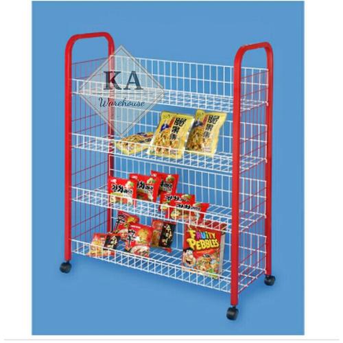 Jual Rak Chiki 4 Susun Master / Rak Serbaguna / Rak Jumbo / Rak Snack ...