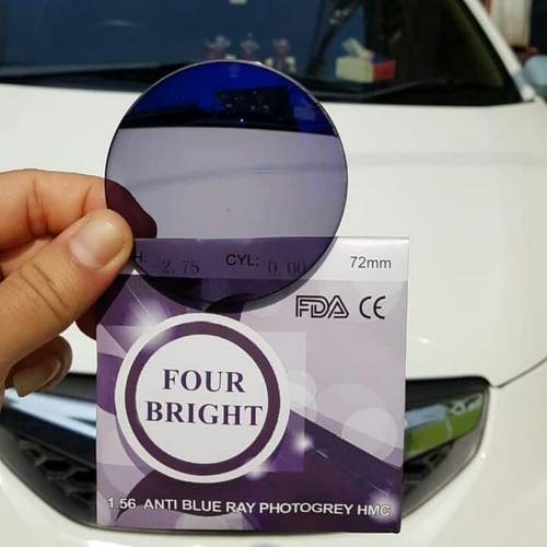 Jual Lensa cr photocromic anti blue ray uv 420 ukuran plano s/d -400 ...