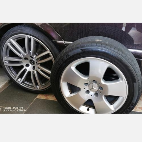 Jual Velg + Ban Original Mercedes Benz S Class W221 R17 Mercy OEM ...