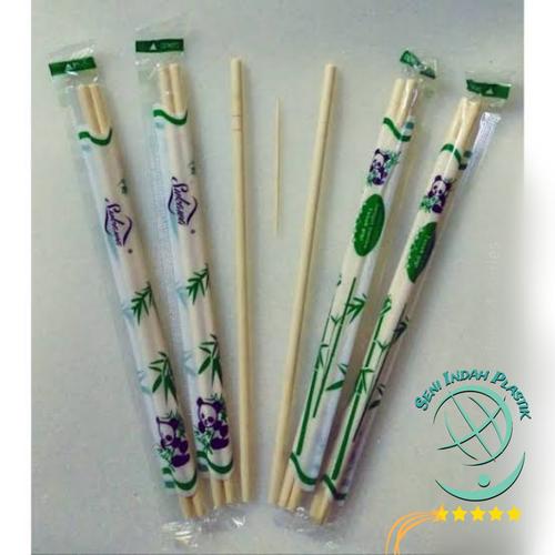 Jual Sumpit Bambu panda isi 50pasang |sumpit bakmie | sumpit+ tusik ...