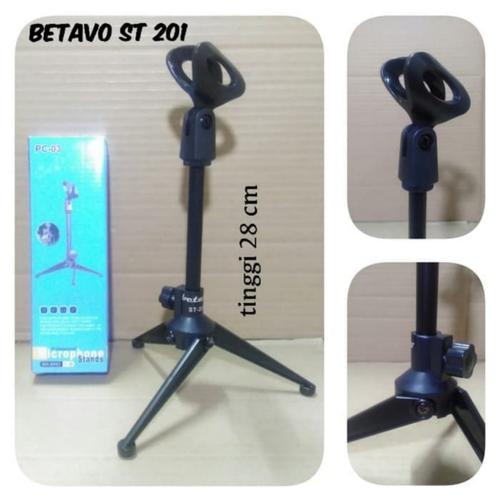 Jual STAND MIC MEJA BETAVO ST 201 MICROPHONE ST201 TRIPOD - Jakarta Barat - JIN LIE | Tokopedia