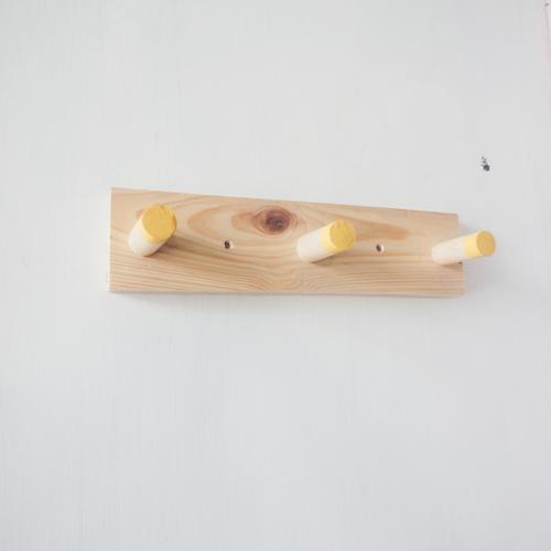 Jual Wooden Wall Hanger Minimalis/Gantungan Baju Kayu Dinding Minimalis ...
