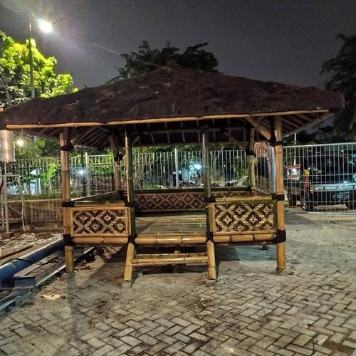 Jual saung bambu murah | gazebo bambu semua ukuran - Kab. Bogor - green ...
