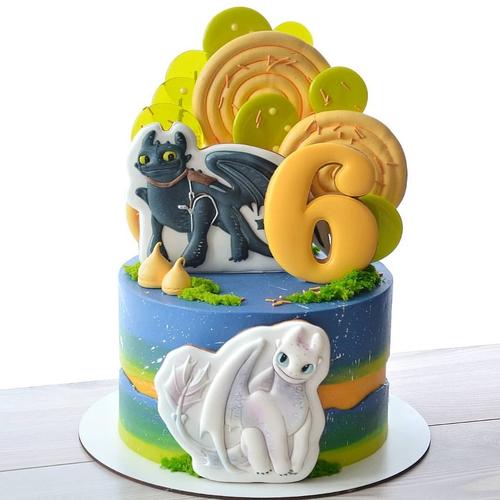 Jual kue ulang tahun butter cookies icing fondant how to train your ...