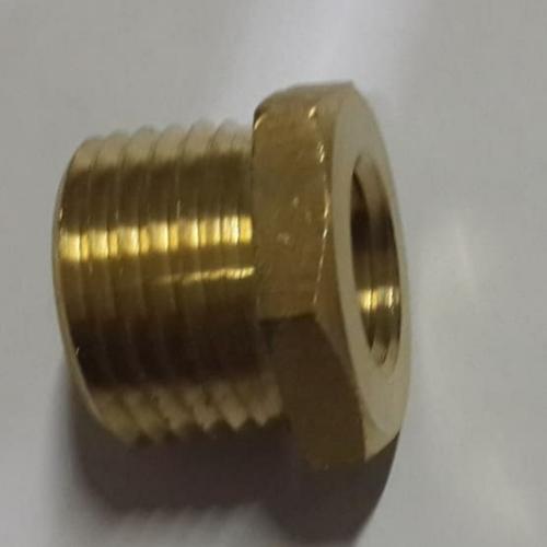 Jual Bushing kuningan / Brass Bspt 1/2 x 1/4 SAE untuk Pressure Switch ...