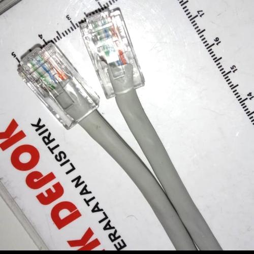 Jual Kabel LAN Internet Router 10m 10 meter siap pakai UTP CAT5E RJ45 ...
