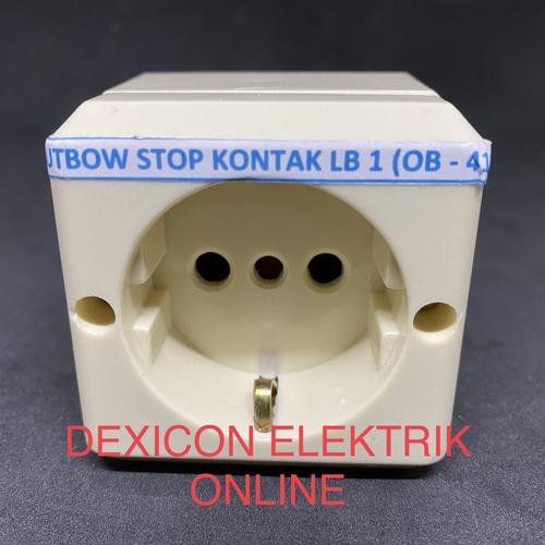 Jual Outbow stop kontak lubang 1/stop kontak murah/stop kontak SNI ...