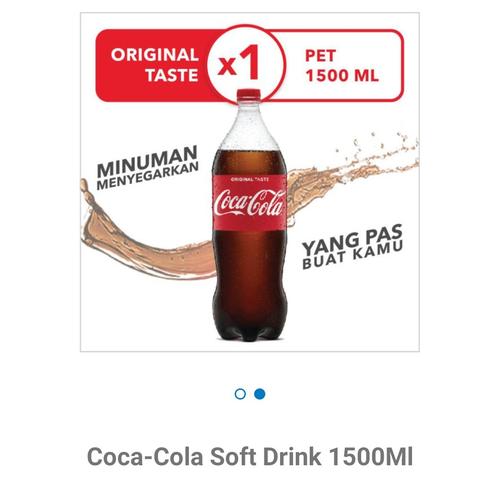 Jual coca cola 1.5 liter soft drink - Kota Surabaya - Dira Book Shop ...