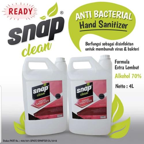 Jual hand sanitizer snap clean 4 liter - Kota Denpasar - Osha makmur ...
