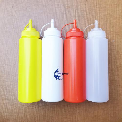 Jual Botol Saos 24oz / Bottle Sauce Plastik Kecap Sambal Minyak Tomat ...