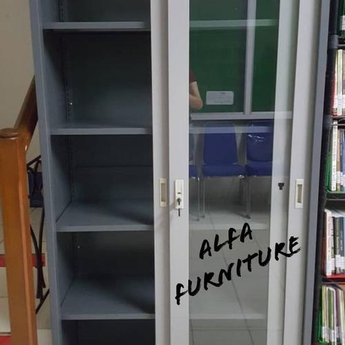 Jual Lemari Besi Sliding Kaca Merk TOP By Datascript - Kota Tangerang ...