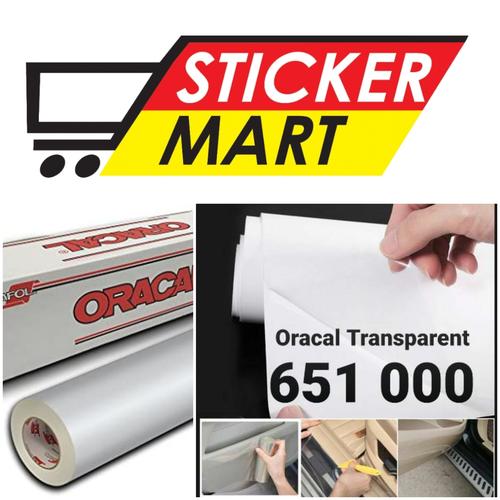 Jual Sticker Oracal transparan bening 651 000 - Kota Bekasi - Sticker ...