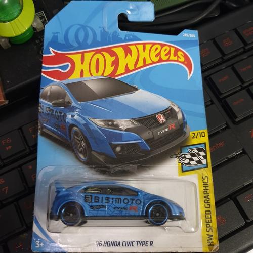 Jual Hot wheels honda civic type r biru hotwheels diecast - Kab ...