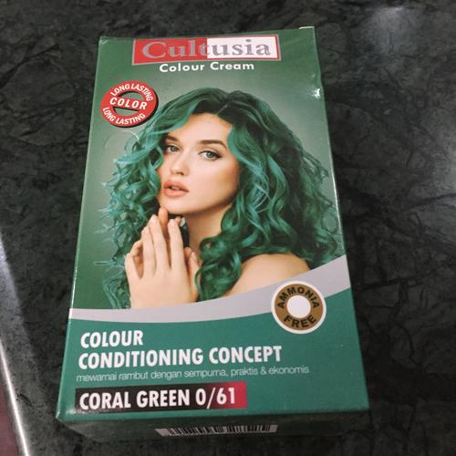 Jual Cat rambut warna hijau ijo cultusia 30mL - Kota Bogor - Hagimon ...