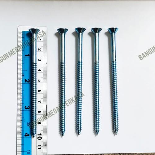 Jual SEKRUP PHILIP/SKRUP FAB/TAPPING SCREW FH 12 x 4" MOON LION - Kota ...