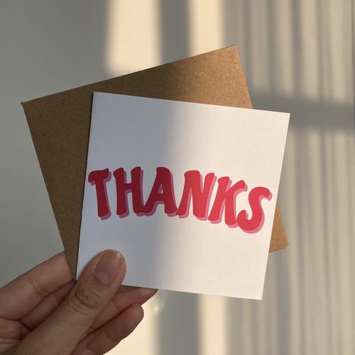 Jual Kartu Ucapan Polos (Thank You Greeting Card) - Jakarta Selatan ...