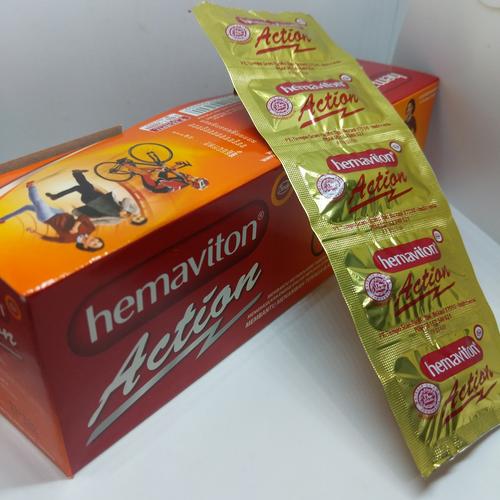 Jual Hemaviton Action Tablet 1 box- 50 biji - Kota Probolinggo - Srh ...