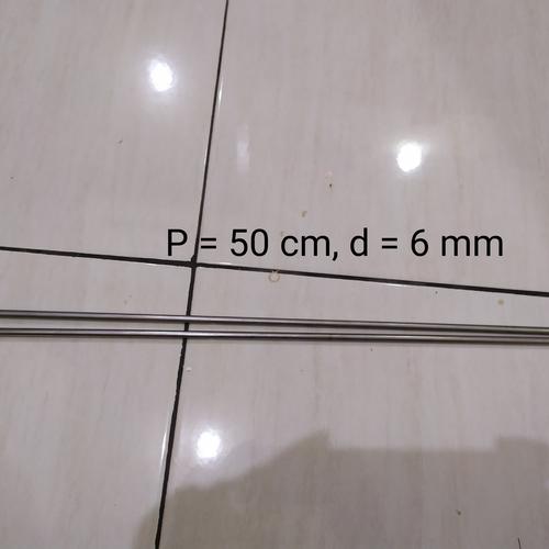 Jual 6 mm besi as / besi shaft / besi stainless / alat kue kering - Kab ...