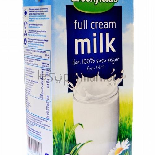 Jual Susu Greenfields Uht Full Cream 1lt Tta - Jakarta Barat - HAPPY ...
