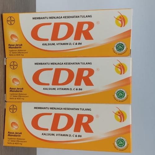 Jual CDR Suplemen Kalsium Rasa Jeruk 10 Tablet - Kab. Bogor - Meda ...